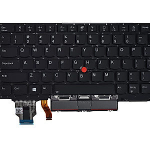 Replacement Keyboard for Lenovo ThinkPad X1 Carbon Gen 7th 2019, ThinkPad X1 Carbon Gen 8th 2020 Laptop, ThinkPad X1 Yoga Gen 4 2019 & X1 Yoga Gen 5 2020 with Backlit US Layout