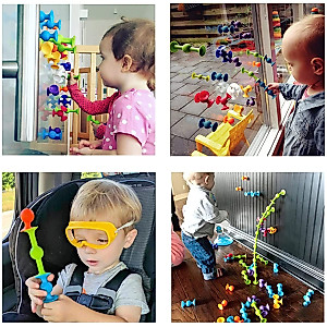 STOOSVIP 18 Pcs Suction Dart Cup Toys Games, Decompression Soft Silicone Dart Set Throwing Game, Darts for Indoor and Outdoor Competitive Games(Big Size)