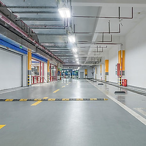 Xbuyee High Bay LED Shop Light 2-Pack 1.35FT 150W 21000LM 5000K Daylight 100-277V, Commercial LED Linear High Bay Lights for Warehouse Workshop Supermarket Stadium, ETL