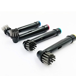 Lezhisnug 8pcs Charcoal Toothbrush Heads for Electric Toothbrush for Professional Care/Professional Care SmartSeries/TriZone, Compatible with Pro1000 Pro3000 Pro5000 Pro7000