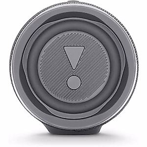 JBL Charge 4 Portable Waterproof Wireless Bluetooth Speaker - Grey (Renewed)