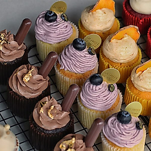 Tomnk 120pcs 4ml Plastic Cupcake Pipettes Squeeze Dropper Liquid Infuser Transfer Pipettes for Cupcakes, Strawberries