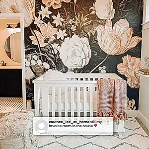 Delta Children Ava 3-in-1 Convertible Baby Crib - Greenguard Gold Certified, White