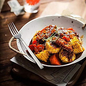 Morcte Stainless Steel Dinner Fork, 12 Pieces Fork