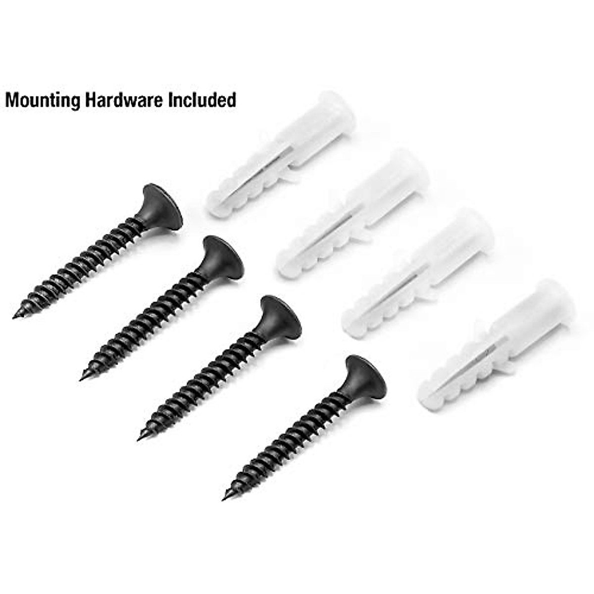 Sorbus Floating Square Shelves (Metal Square - White)