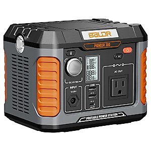 BALDR Portable Power Station 1000w, 933wh Solar Generator  (Solar Panel Optional) for Home Use, Solar Mobile Lithium Battery Pack for Outdoor Adventure Rv/Van Camping High-Power Appliances Emergency