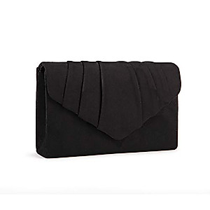 Nodykka Purses and Handbags Envelope Evening Clutch Crossbody Bags Velvet Classic Wedding Party Shoulder Bag for Women