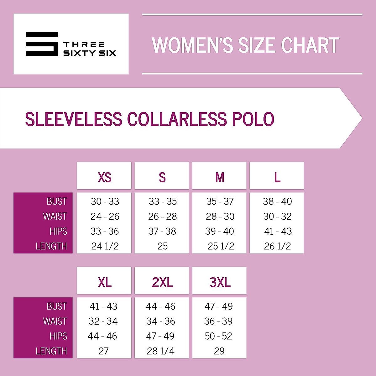 Three Sixty Six Womens Quick Dry Polo Shirt - Sleeveless and Collarless Golf Shirts w/ 4-Way Stretch Fabric and UV Protection Cherry Red
