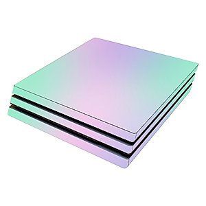 MightySkins Skin Compatible with Sony PS4 Pro Console - Cotton Candy | Protective, Durable, and Unique Vinyl Decal wrap Cover | Easy to Apply, Remove, and Change Styles | Made in The USA