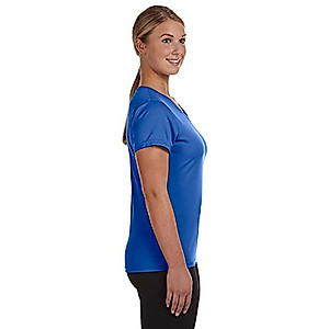 Augusta Sportswear Youth Nexgen Wicking Wicking Tee Shirt, Royal, Medium