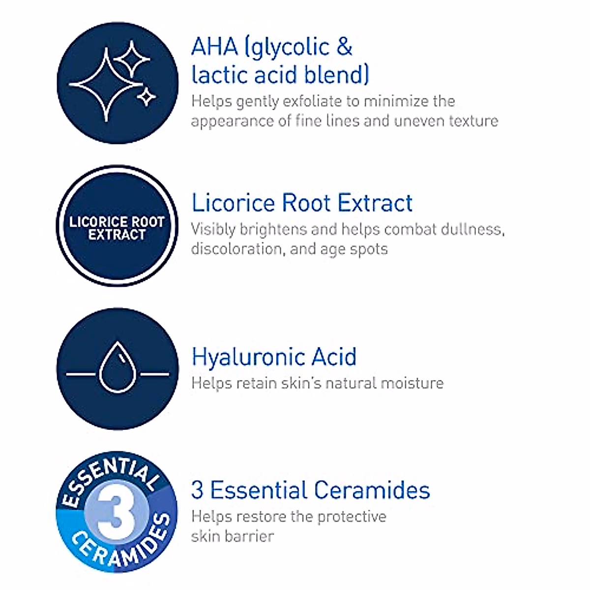 CeraVe Skin Renewing Nightly Exfoliating Treatment | Anti Aging Face Serum with Glycolic Acid, Lactic Acid, and Ceramides| Dark Spot Corrector for Face | 1.7 Oz