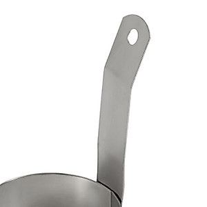 TrueCraftware 5" Diameter Round Egg Ring Stainless Steel- Ring Mold Shaper Egg Cooking Rings Pancake Mold Frying Eggs and Omelet Egg English Muffins Pancake Cooking Griddle