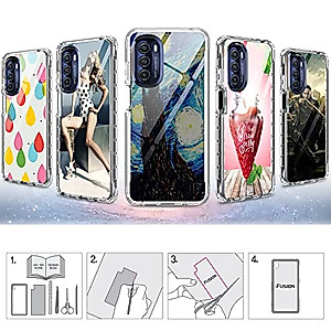 LeYi for Moto G Stylus 5G 2022 Phone Case: Motorola G Stylus 5G 2022 Case with [2 x Tempered Glass Screen Protector], Full-Body Shockproof Soft Silicone Phone Case for Moto G Stylus 5G 2022, Clear
