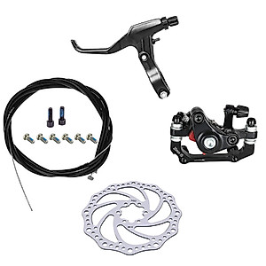 SENQI Aluminum Alloy Disc Brake Kit Front and Rear for Mountain Bikes Folding Bikes Bicycle Brake Kit Mechanical Disc Brake Set