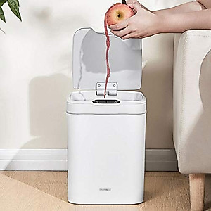 WENLII Smart Trash Can Automatic Induction Classification Recycling Trash Bin in The Kitchen Living Room Toilet Garbage Can