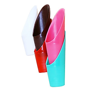 Happyyami 5pcs Gardening Shovel Tools Succulent Plants Scoop Bonsai Soil Scoop Plant Soil Scoop Bonsai Tool Garden Bucket Scoop Bonsai Bucket Scoop Bucket Shovel Potting Plastic