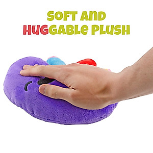 Attatoy Plush Kidney, Stuffed Body Organ Toy for Get Well Gift, Health Education and More