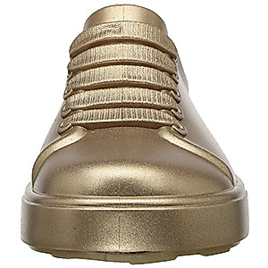 Mini Melissa Baby-Girl's Mini BE Sneaker, Gold Glitter, 5 Regular US Toddler