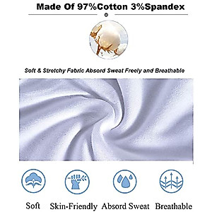 Esabel.C Womens Button Down Shirts Long Sleeve Regular Fit Cotton Stretch Work Blouse Black S