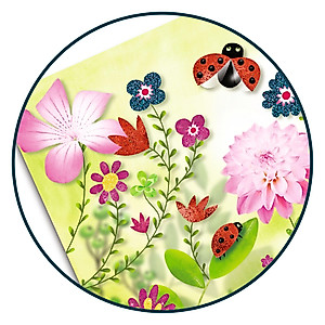 DJECO Butterflies Glitter Craft Kit