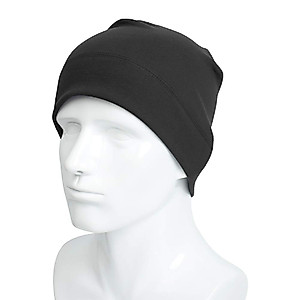 xife Unisex Indoors Cotton Beanie- Soft Cap Winter Warm Cap Skiing Hat (Black+Cowboy+Grey)