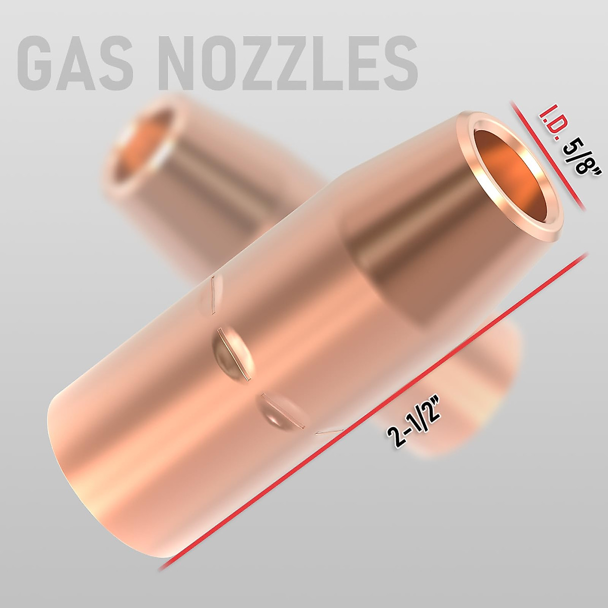 YESWELDER MIG Welding Gun Accessory Kit .035" Tip-Nozzle-Diffuser for Miller Millermatic M-25/M-40 Hobart Torch