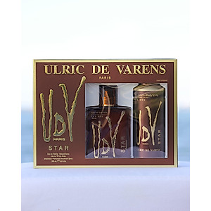ULRIC DE VARENS UDV STAR EDT 200ML SPRAY 100ML + DEODORANT