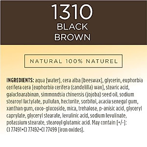 Burt’s Bees 100% Natural Nourishing Mascara, Black Brown - 0.4 Ounce