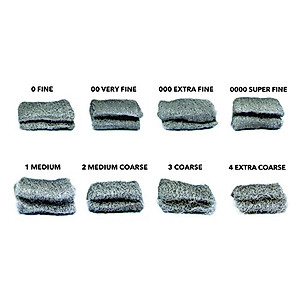 Red Devil 0310 Steel Wool, 0000 (Pack of 16)
