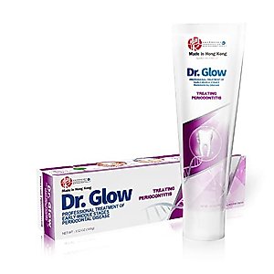 Dr. Glow Periodontal Disease Treatment Gum Tooth Paste for Early&Mid Periodontitis, Gingivitis Treatment Fluoride Free Toothpaste for Bleeding Gums, Periodontal Toothpaste Treatment for Loosen Teeth