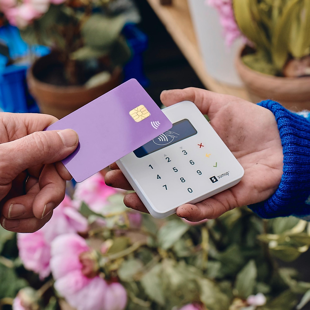 SumUp Plus Card Reader - NFC RFID Credit Card Reader