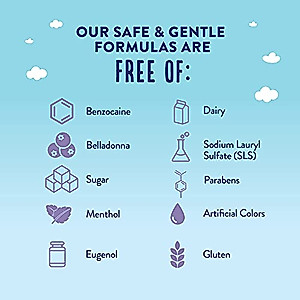 Orajel Baby Daytime & Nighttime Cooling Gels for Teething, Drug-Free, #1 Pediatrician Recommended Brand for Teething*, Two 0.18oz Tubes