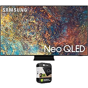 SAMSUNG QN98QN90AAFXZA 98 Inch Neo QLED HDR 4K UHD Smart TV (Renewed) Bundle with 2 YR CPS Enhanced Protection Pack