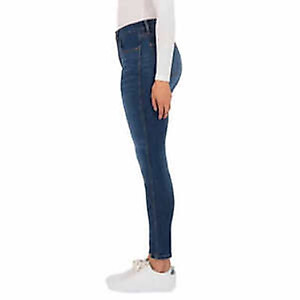 Kirkland Signature Ladies High-Rise Skinny Jean (Blue, 4)
