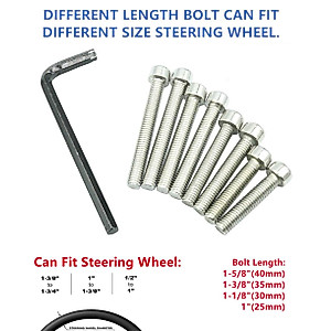 abczok Universal Deluxe Steering Wheel Spinner Knob Replace TY26583 fit for John Deere Tractors, Lawn Mowers, Forklifts,Car,Truck,Boat