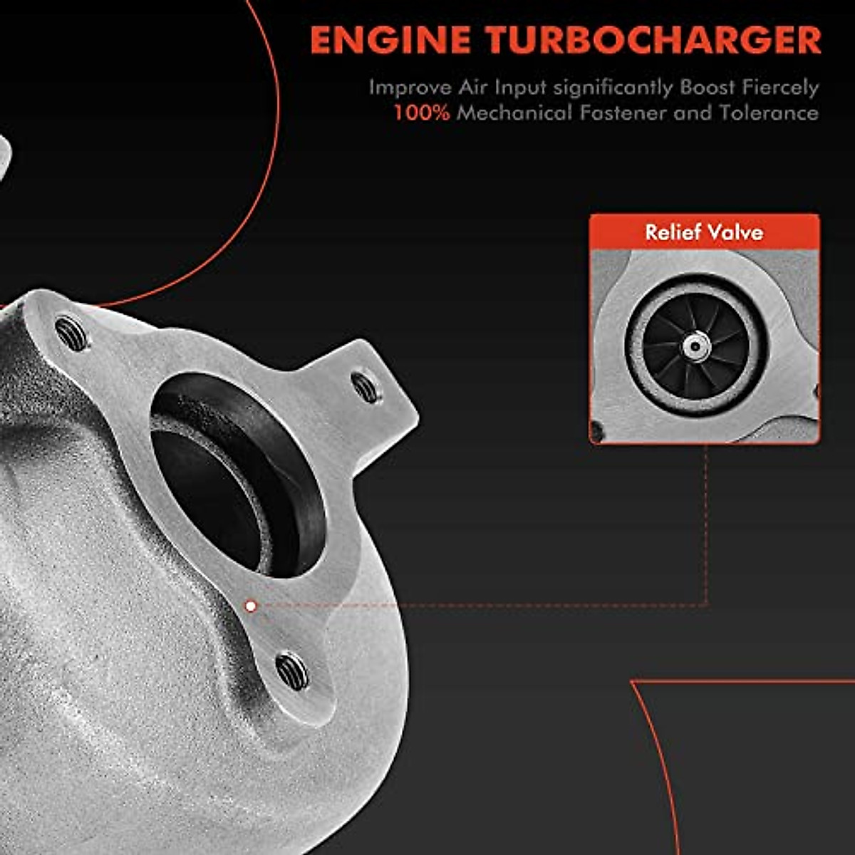 A-Premium Turbocharger Replacement for Nissan Pathfinder Navara 2.5 DI
