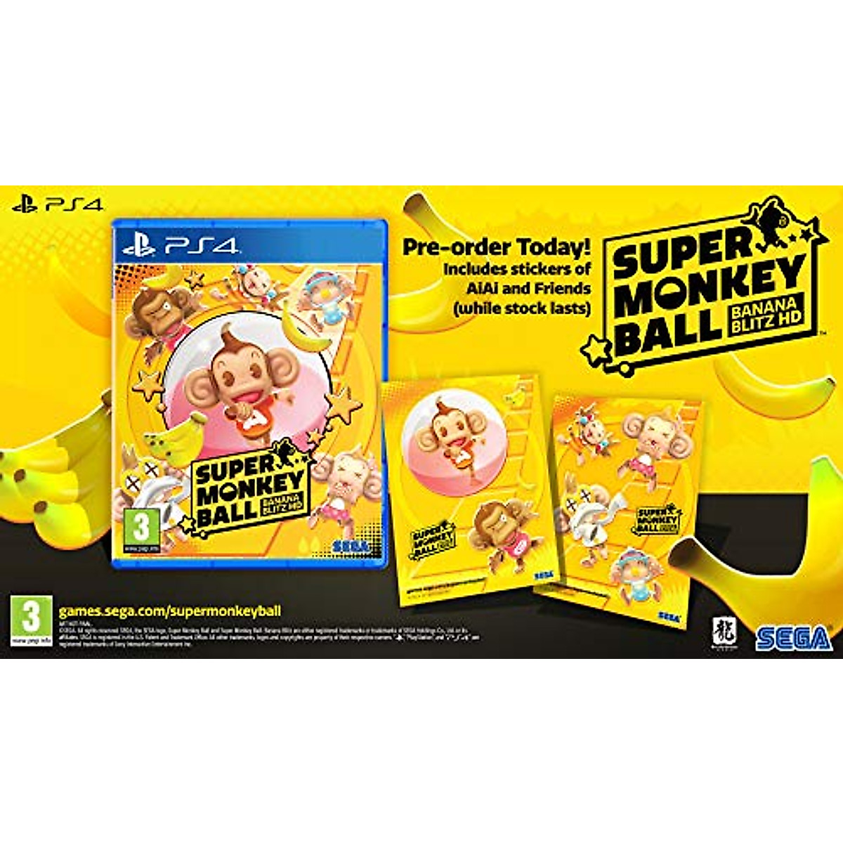 Super Monkey Ball Banana Blitz HD (PS4)