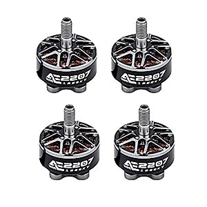 Axisflying FPV Drone Brushless Motor - 2207 1960KV 6S for 5inch 6 inch FPV Drone Frame QAV Quadcopter-4pcs