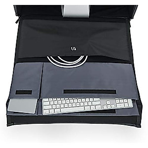 Gator Cases Creative Pro Series Nylon Carry Tote Bag for Apple 27" iMac Desktop Computer with Pull Handle and Wheels (G-CPR-IM27W)