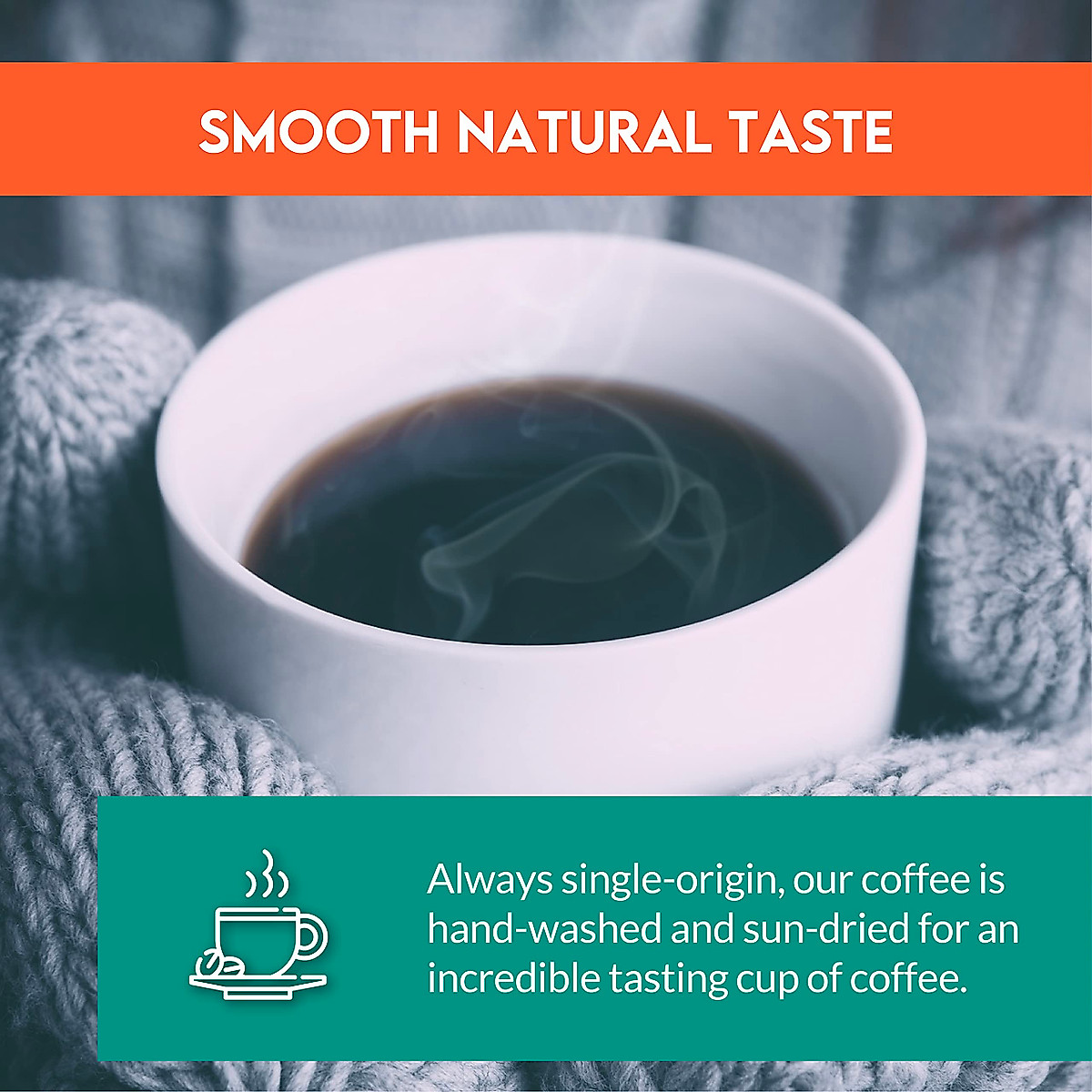 Clean Coffee Co. | Low Acid Coffee, 12oz Bag Ground Coffee | Medium Roast from Papua New Guinea | Toxin and Mold Free, Antioxidant Rich, Smooth Taste for Espresso, French Press, or Iced Coffee