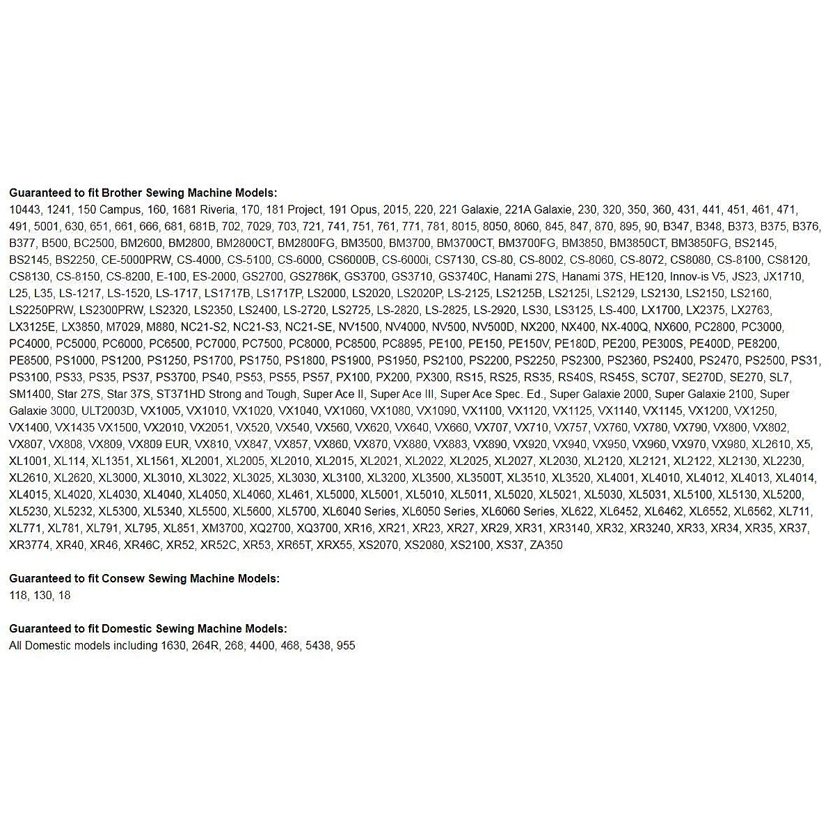 HONEYSEW 11pcs Snap On Presser Feet Set for Most of Standard Low Shank Sewing Machine Brother Singer Babylock.5011L-C