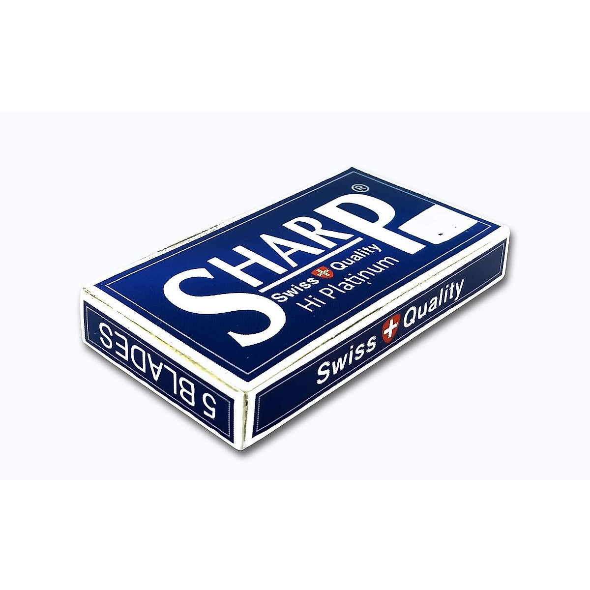 100 Sharp Hi Platinum Double Edge Razor Blades For Safety Razor - Men´s Safety Razor Blades For Shaving For Men For A Smooth And Clean Shave (1 Year Supply)