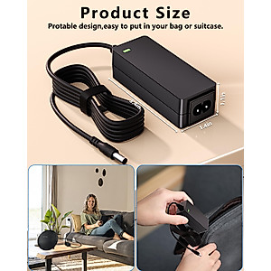 for Harman Kardon Charger Onyx Studio 7 6 5 4 3 2 1 Wireless Bluetooth Speaker Replacement Harmon Kardon Charger 19V AC Power Cord Supply【10 FT】 VHBW