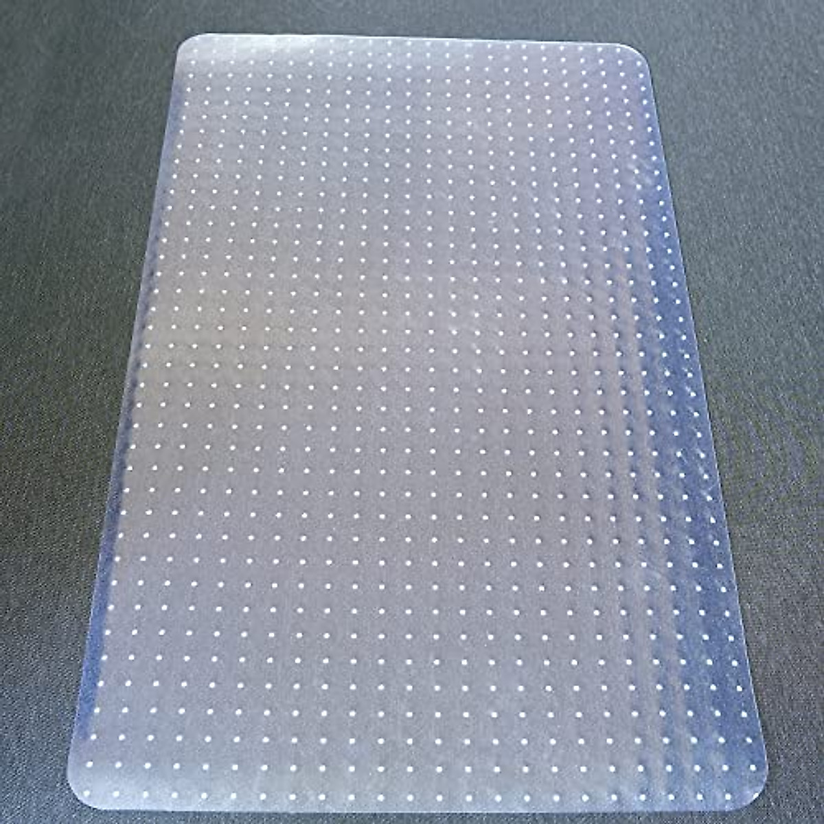 Abrihome Office Chair Mat for Carpet(30”x 48”), Easy Glide Rolling and Anti-Slip Desk Chair Mat for Office, Home and Computer Gaming Floors, Heavy Studded