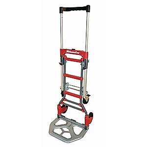 Milwaukee 150 lb. Vertical Capacity and 300 lb. Horizontal Capacity Convertible Truck