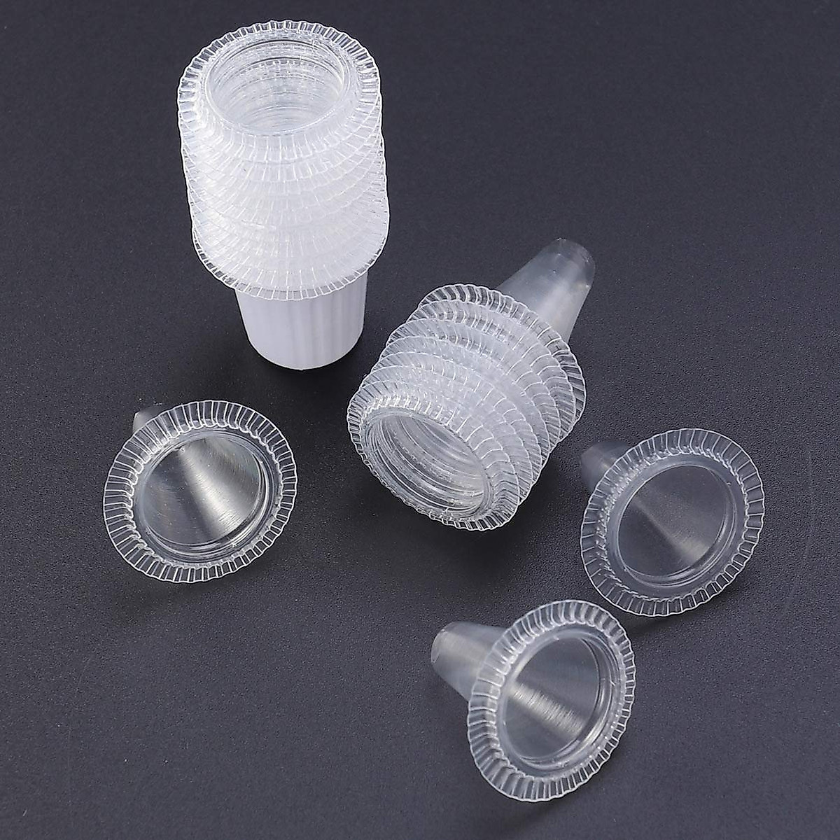 Exceart 100pcs Ear Thermometer Probe Covers Disposable Refill Caps for All Braun