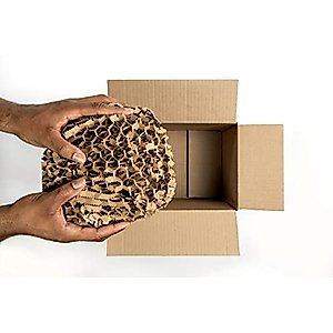 Scotch Cushion Lock Protective Wrap, 12 in x 30 ft, Sustainable Packaging Solution for Packing, Shipping and Moving, No Scissors or Tape Needed, Great Alternative to Bubble Cushion Wrap (PCW-1230)