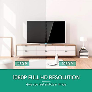 Pet Camera - TENVIS Pet Security Wireless Indoor Security Camera System w/Motion Detection, Two Way Audio, Enhanced Night Vision, Indoor Home Security Camera with MicroSD Slot, iOS/Android (2PCS)