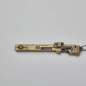 Starforged Tau Empire Pulse Rifle Keychain Tau Warhammer 40K