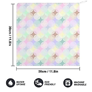 Lurnise Hand Towel Light Colored Hand Towels Dish Towel Lanyard Design for Bathroom Kitchen Sports